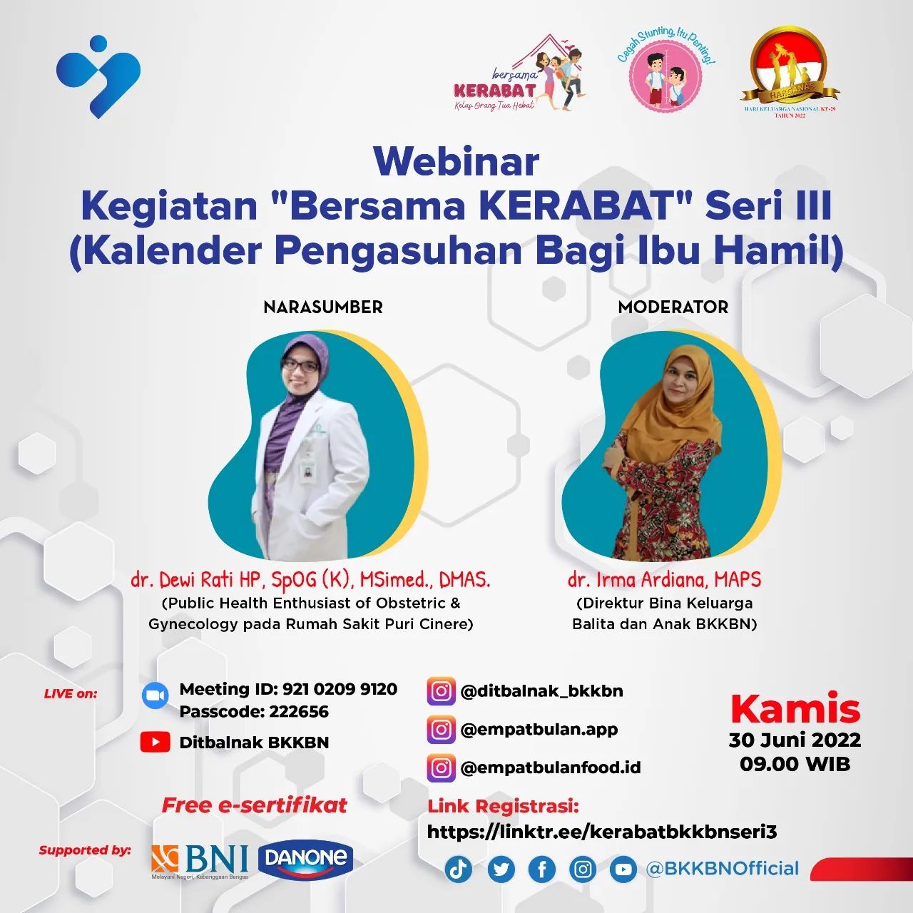 Bersama Kerabat Seri 3 “Kalender Pengasuhan Bagi Ibu Hamil” - Orang Tua ...